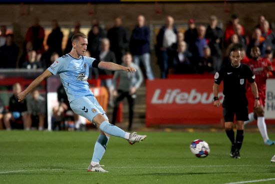 Goal 01 Cambridge Uniteds Adam May Editorial Stock Photo - Stock Image ...