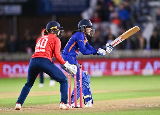 Smriti Mandhana Batting India Watched By Editorial Stock Photo - Stock ...