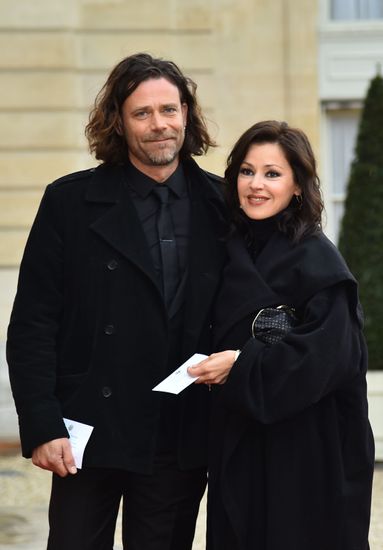 Australianborn Singer Tina Arena Her Companion Editorial Stock Photo ...