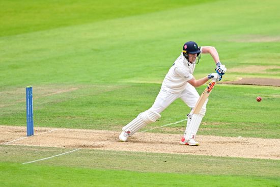 Yorkshires Matt Revis Defends His Wicket Editorial Stock Photo - Stock ...