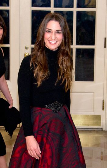 Singer Sara Bareilles Arrives State Dinner Editorial Stock Photo ...