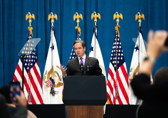 Us Representative Brian Higgins Dny Speaks Editorial Stock Photo ...