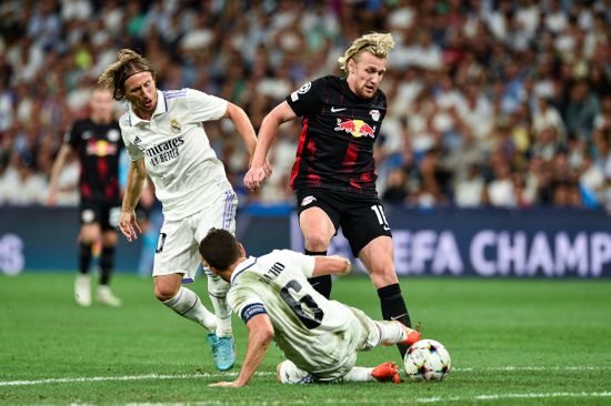 Emil Forsberg Nacho Luka Modric During Editorial Stock Photo - Stock ...