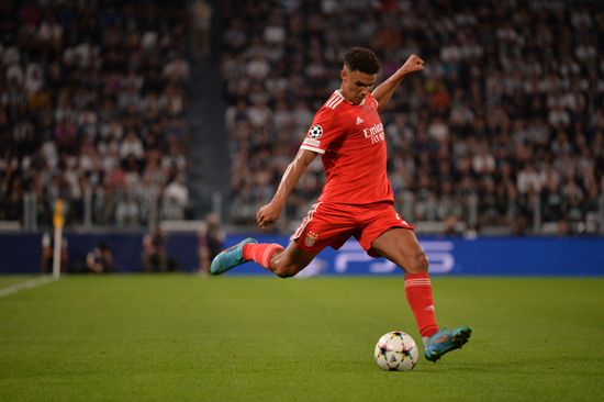 Alexander Bah Sl Benfica During Uefa Editorial Stock Photo - Stock ...