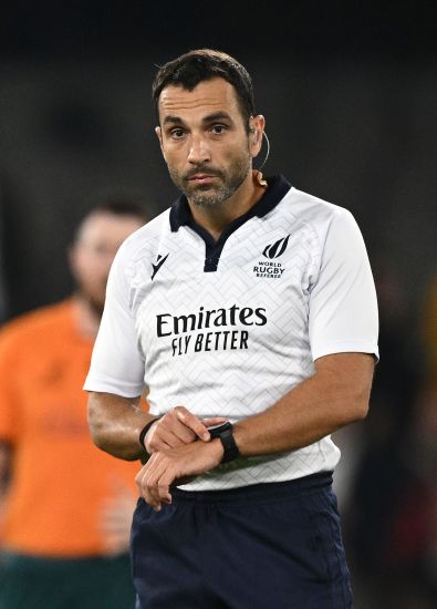 Referee Mathieu Raynal During Rugby Championship Editorial Stock Photo ...
