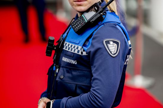 Helmond Police Officer Work Office Editorial Stock Photo - Stock Image ...