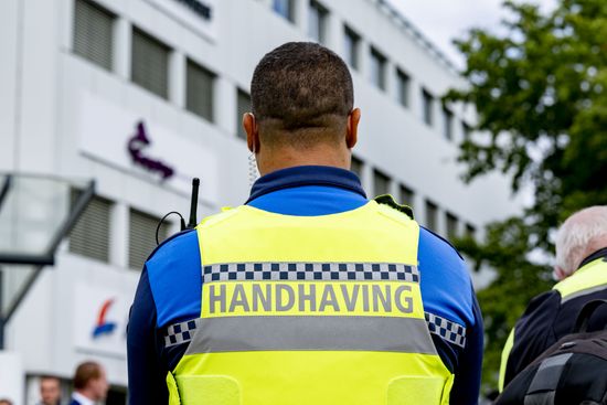 Helmond Police Officer Work Office Editorial Stock Photo - Stock Image ...