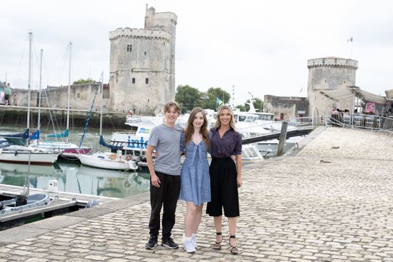 Louis Durant Sandy Afiuni Anne Marivin Editorial Stock Photo - Stock ...