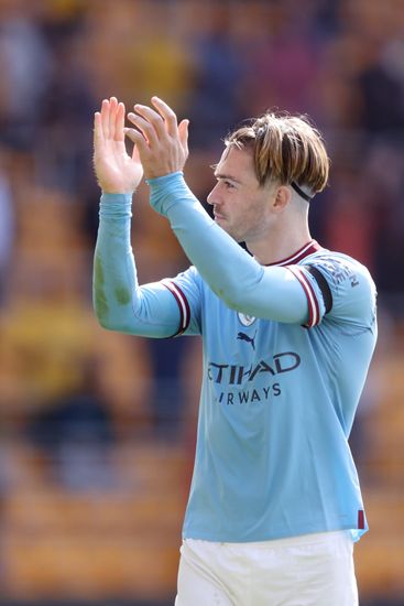 Jack Grealish Manchester City Applauds Fans Editorial Stock Photo ...