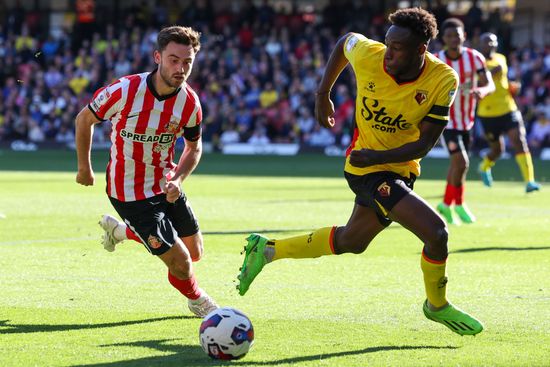 Hassane Kamara Watford Under Pressure Patrick Editorial Stock Photo ...