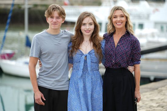 Louis Durant Sandy Afiuni Anne Marivin Editorial Stock Photo - Stock ...