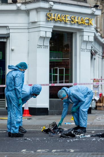 Forensics Officers Inspect Evidence Crime Scene Editorial Stock Photo ...