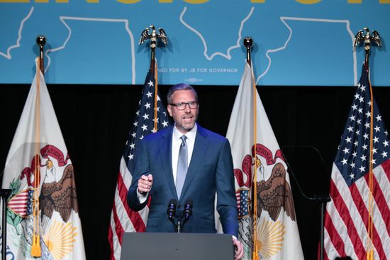 Illinois State Treasurer Mike Frerichs Participates Editorial Stock ...