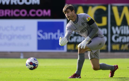 Ben Garratt Goalkeeper Burton Albion During Editorial Stock Photo ...