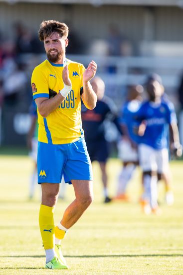 Aaron Jarvis Torquay United Gestures During Editorial Stock Photo ...