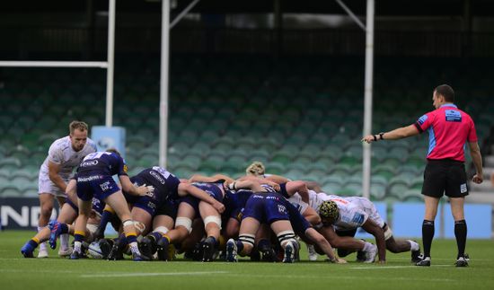 Referee Tom Foley During Gallagher Premiership Editorial Stock Photo ...