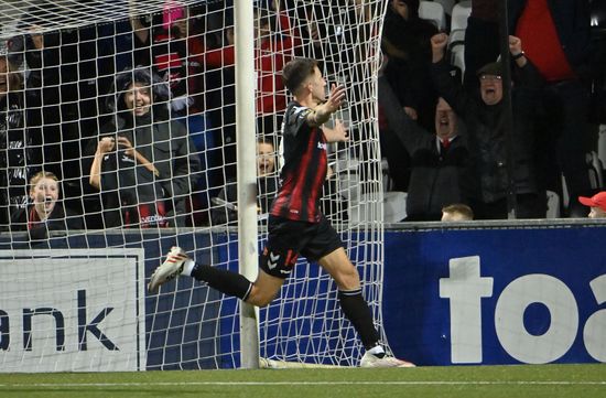 Crusaders Vs Linfield Crusaders Jordan Forsythe Editorial Stock Photo ...