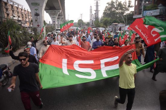 Insaf Student Organization Isf Tehreekeinsaf Pti Editorial Stock Photo ...