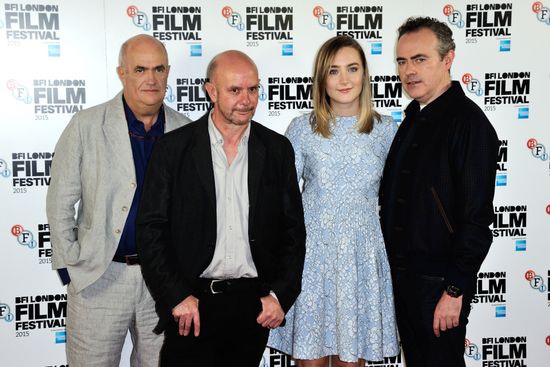 Colm Toibin Nick Hornby Saoirse Ronan Editorial Stock Photo - Stock ...