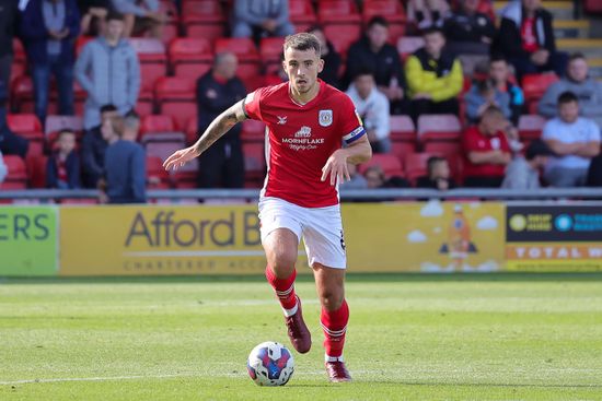 Crewe Alexandra Defender Luke Offord 6 Editorial Stock Photo - Stock ...