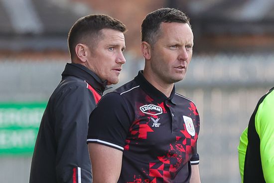 Crewe Alexandra Manager Alex Morris During Editorial Stock Photo ...