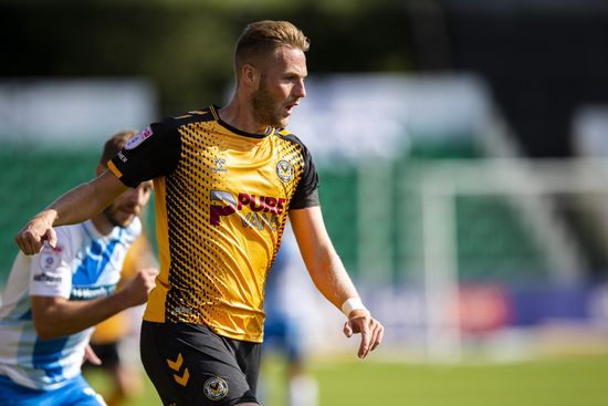 Cameron Norman Newport County Action Editorial Stock Photo - Stock ...