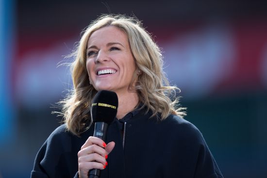 Bbc Tv Sports Presenter Gabby Logan Editorial Stock Photo - Stock Image ...