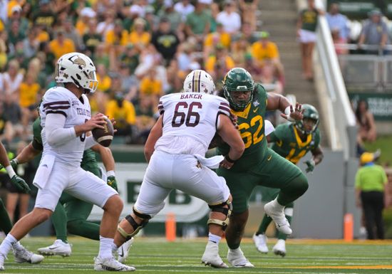 Texas State Bobcats Offensive Lineman Russell Editorial Stock Photo ...