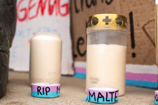 Candles Rip Maltes Seen Placed Monument Editorial Stock Photo - Stock ...