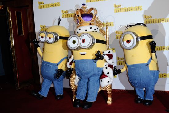 Minions Stuart Kevin Bob Attending Premiere Editorial Stock Photo ...