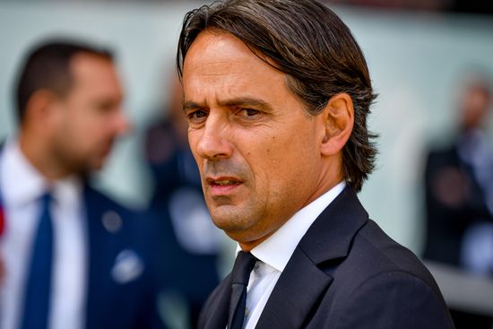 Inters Head Coach Simone Inzaghi Portrait Editorial Stock Photo - Stock ...