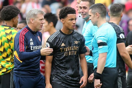 Arsenal Coach Steve Round Encourages Arsenals Editorial Stock Photo ...