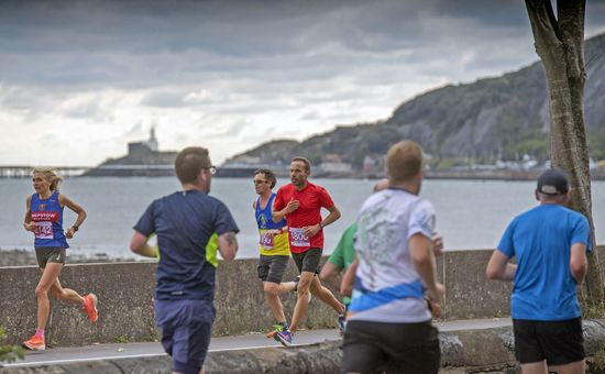 Annual Swansea Bay 10k Race Along Editorial Stock Photo - Stock Image ...