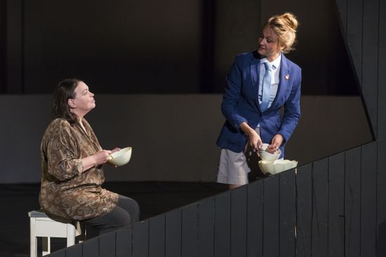 Jeanne Ruff Myriam Boyer During Presentation Editorial Stock Photo ...