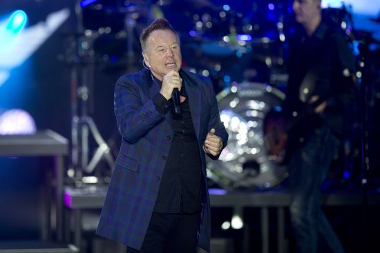 Scottish Group Simple Minds Singer Jim Editorial Stock Photo - Stock ...