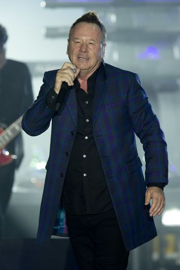 Scottish Group Simple Minds Singer Jim Editorial Stock Photo - Stock ...