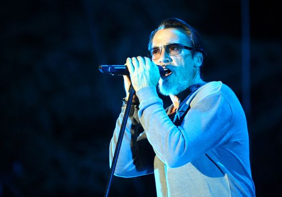 French Singers Florent Pagny Performs During Editorial Stock Photo ...