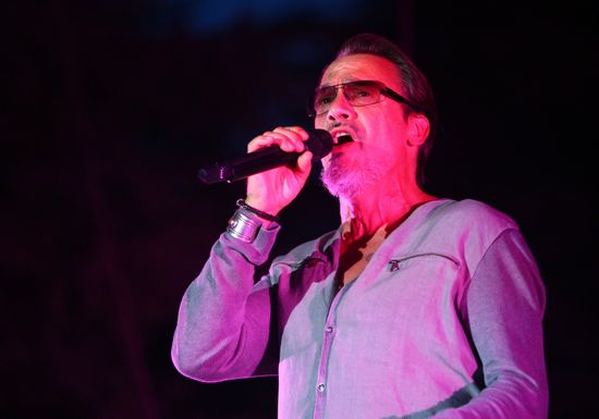 French Singers Florent Pagny Performs During Editorial Stock Photo ...