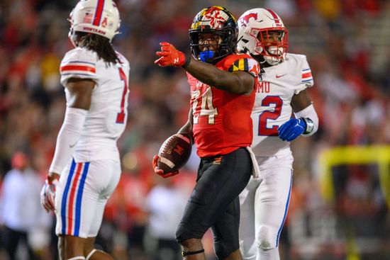 Maryland Terrapins Running Back Roman Hemby Editorial Stock Photo ...