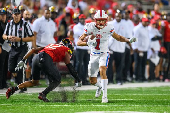 Southern Methodist Mustangs Wide Receiver Jordan Editorial Stock Photo ...