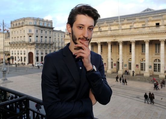 Actor Pierre Niney Poses Photocall Bordeaux Editorial Stock Photo ...