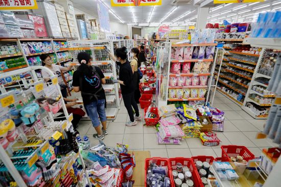 Store Staff Fixing Broken Shelves After Editorial Stock Photo - Stock ...