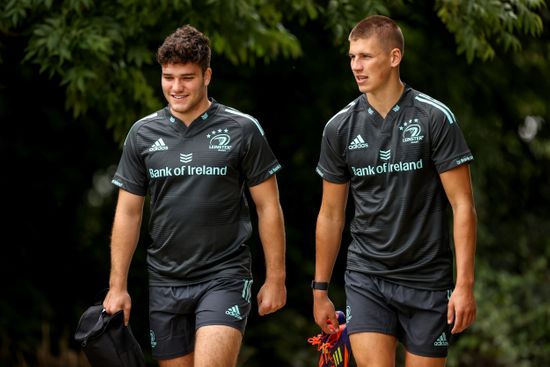 Ben Brownlee Sam Prendergast Arrive Training Editorial Stock Photo ...