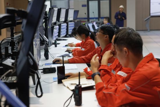 Employees Work Control Room During Organised Editorial Stock Photo ...