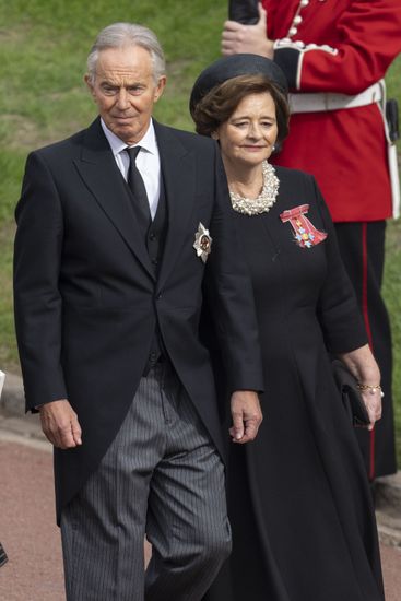 Sir Tony Blair Lady Cherie Blair Editorial Stock Photo - Stock Image ...