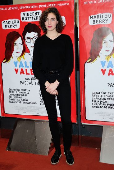 Victoria Lafaurie Attending Valentin Valentin Premiere Editorial Stock ...