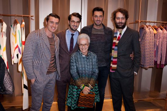 Giacomo Missoni Rosita Missoni Marco Missoni Editorial Stock Photo ...