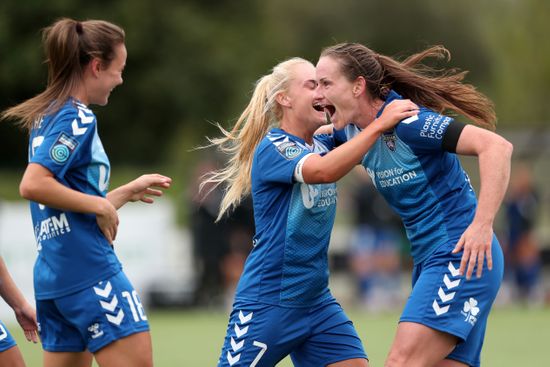 Sarah Robson Durham Women Celebrates After Editorial Stock Photo ...