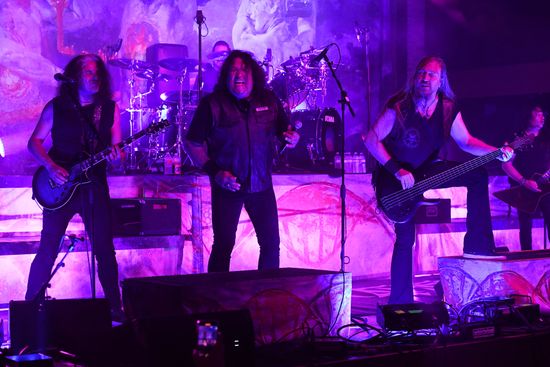 Chuck Billy Alex Skolnick Steve Di Editorial Stock Photo - Stock Image ...