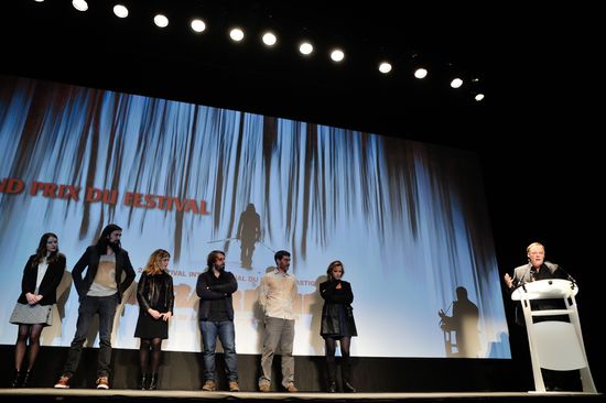 Christa Theret Rob Alysson Paradis Gregory Editorial Stock Photo ...